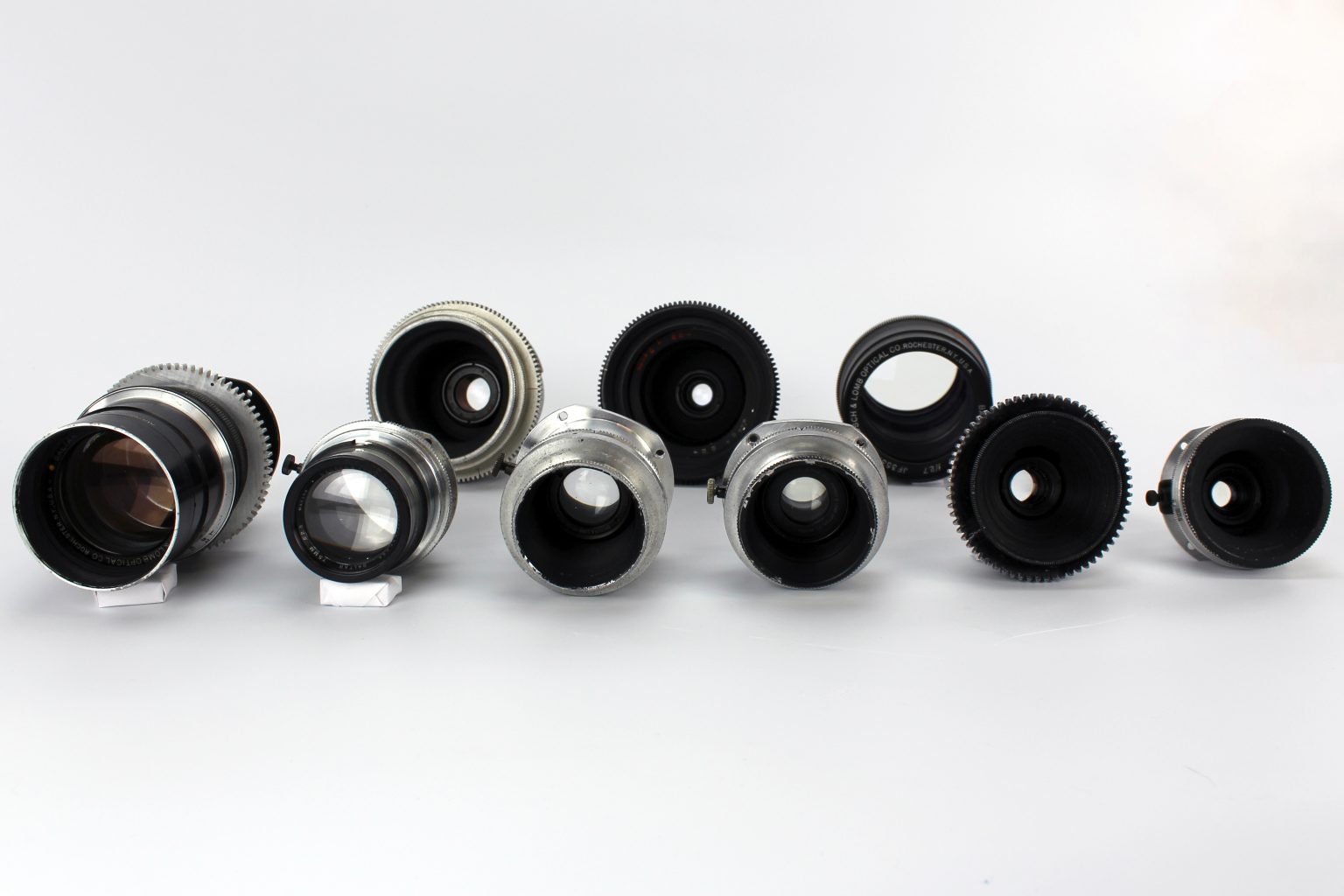 Collection of Bausch & Lomb Baltar Lenses – CinemaGear — Blog