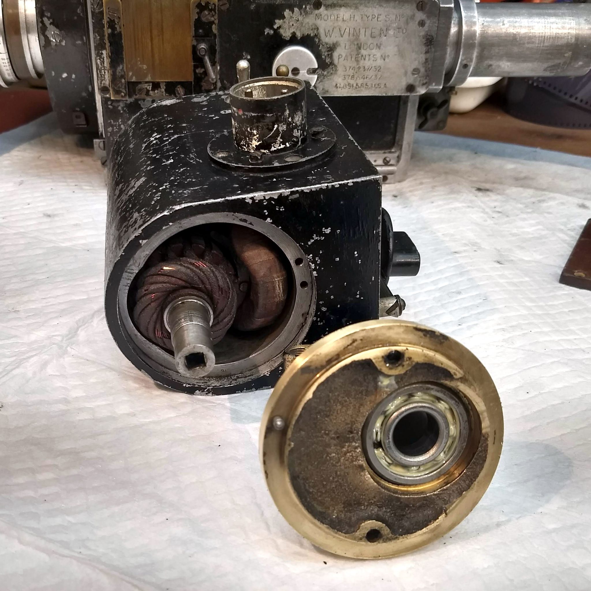 Vinten Model H Motor – CinemaGear — Blog