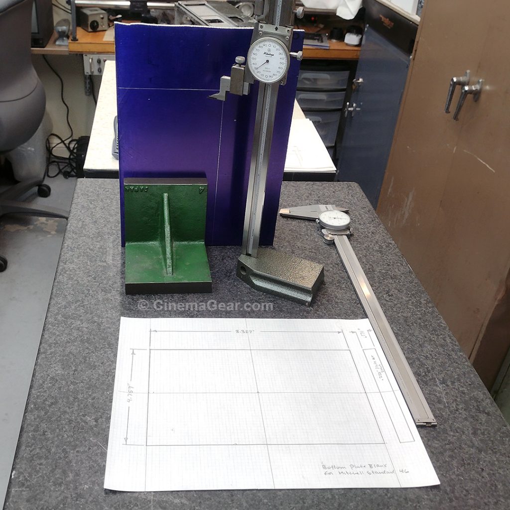 Mitchell Standard 46 – Creating the Replacement Bottom and Front Plates ...