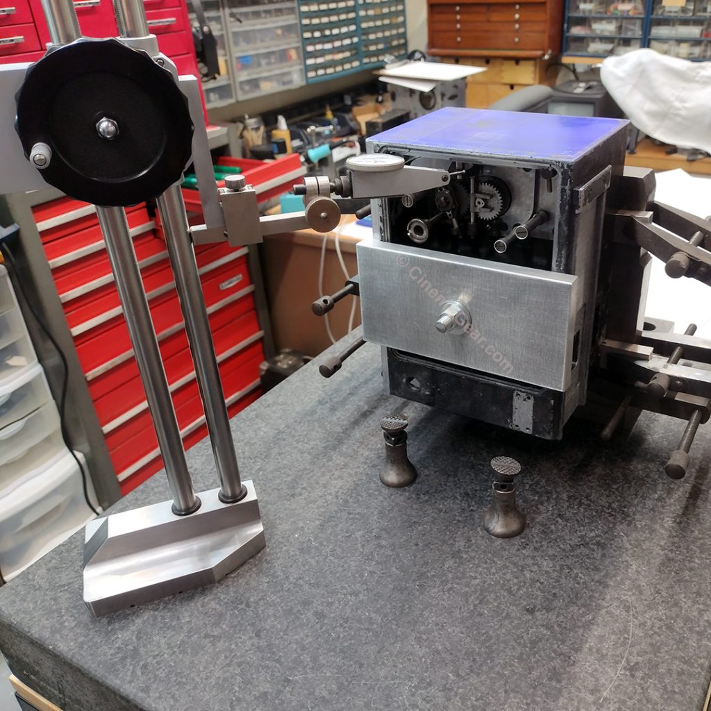 The First Step in Setting Mitchell 46 Up for Machining – CinemaGear — Blog