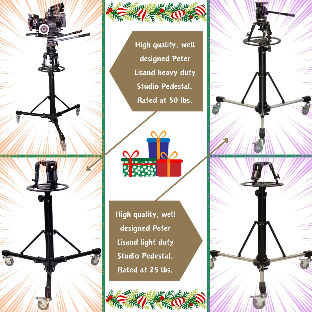 Peter Lisand Studio Pedestals – CinemaGear — Blog