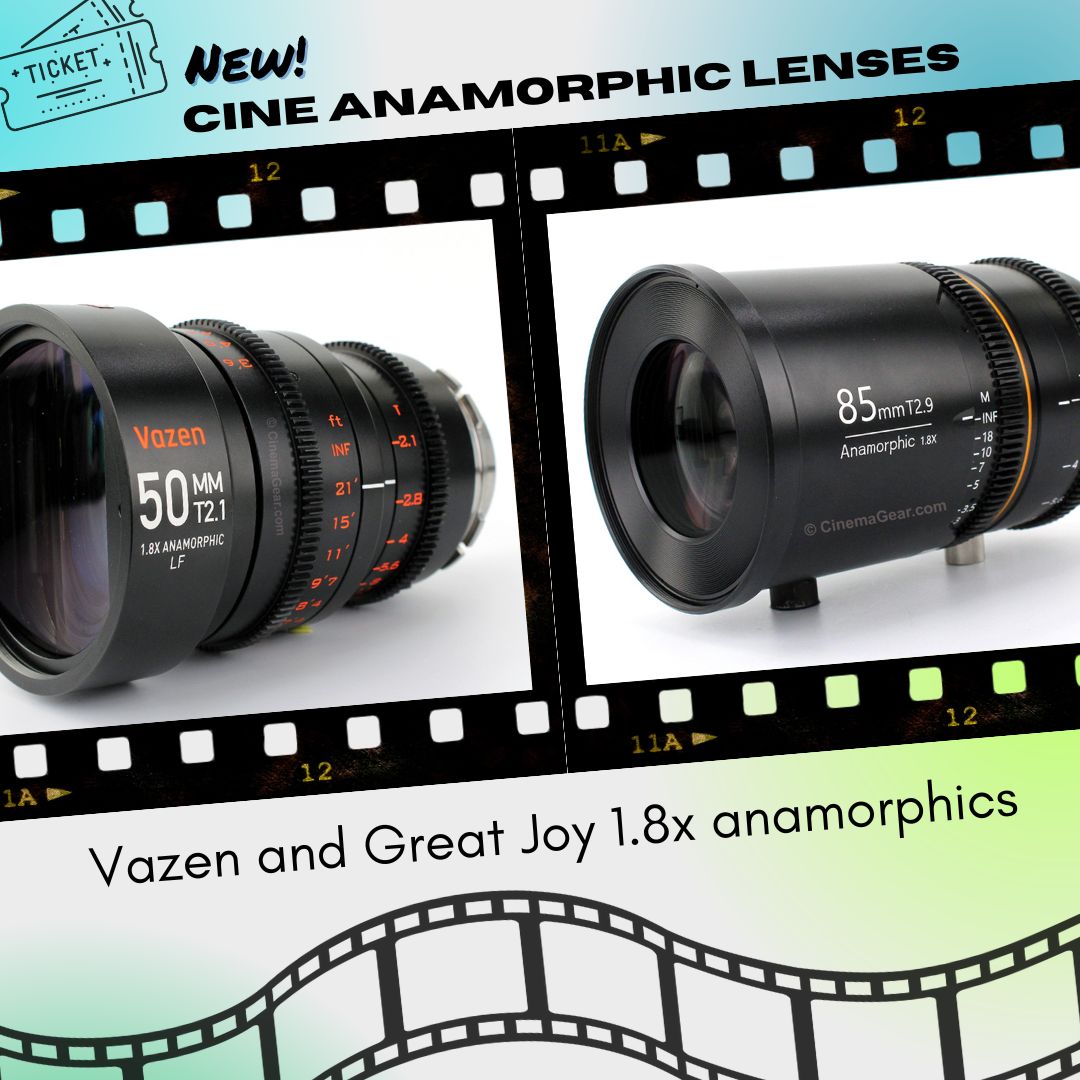Cine Anamorphic Lenses – CinemaGear — Blog