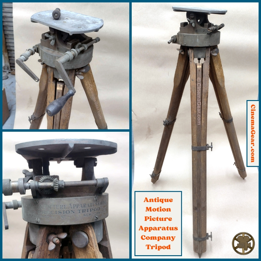 Motion Picture Apparatus Company Tripod – CinemaGear — Blog