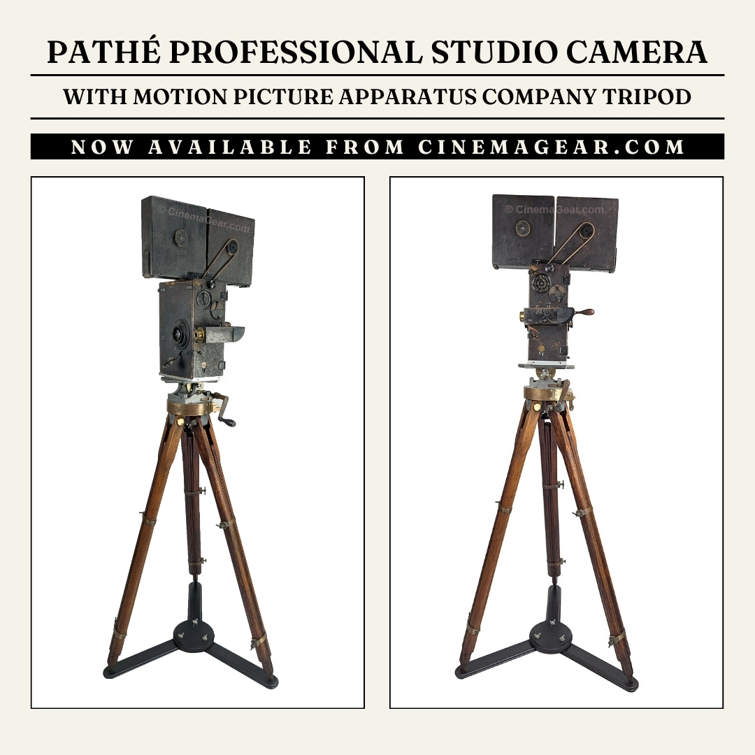 Now Available: A Magnificent Pathé Professional Studio Camera and ...