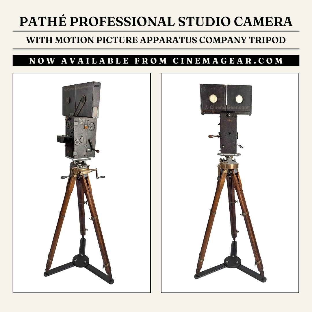 Now Available: A Magnificent Pathé Professional Studio Camera and ...
