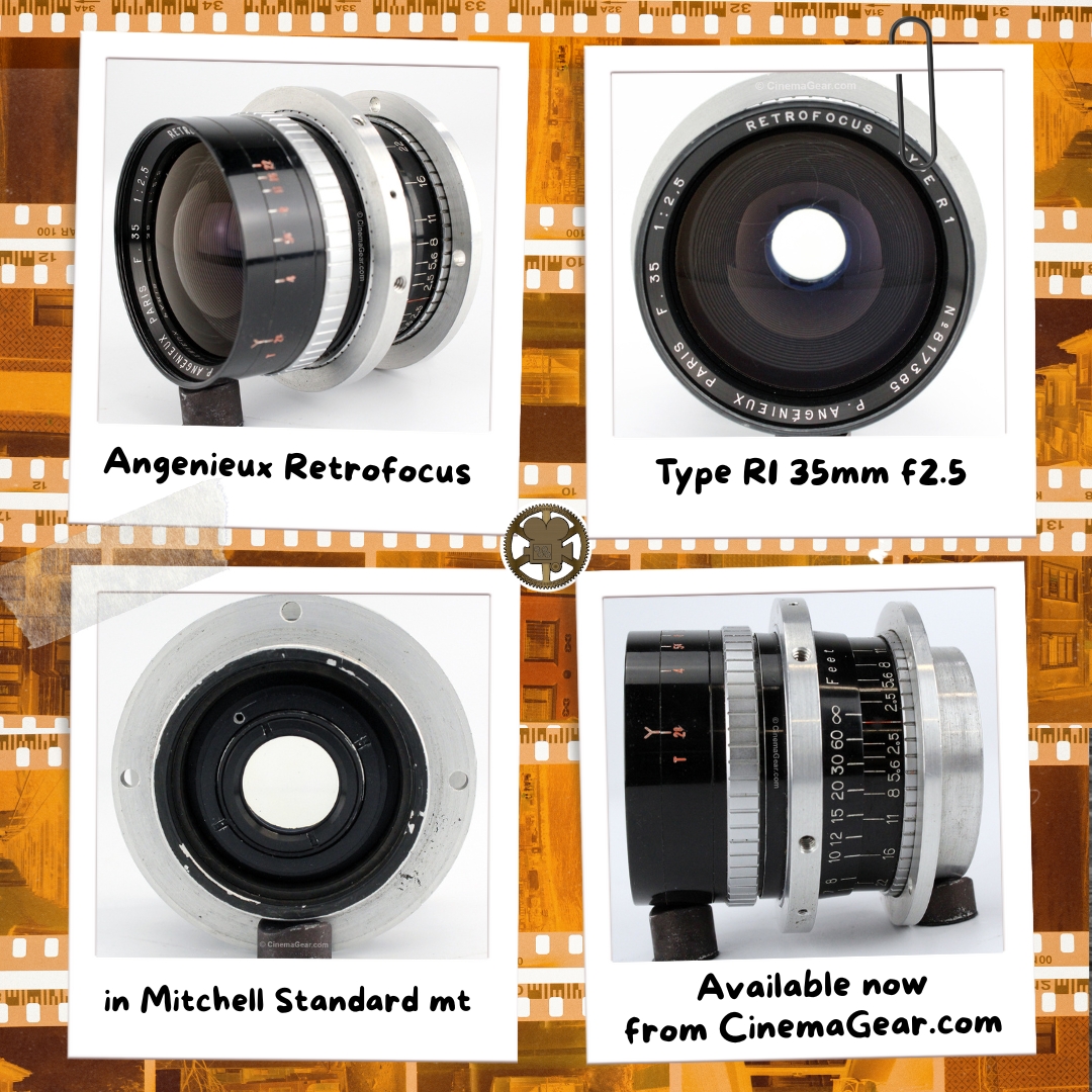 Angenieux Retrofocus Type R1 35mm Lens – CinemaGear — Blog