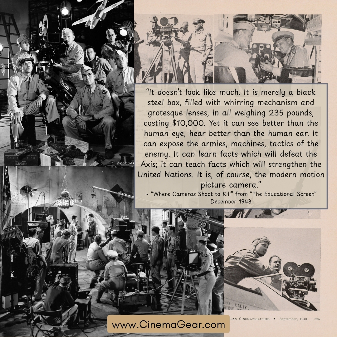 The First Motion Picture Unit and Mitchell NC #239 – CinemaGear — Blog