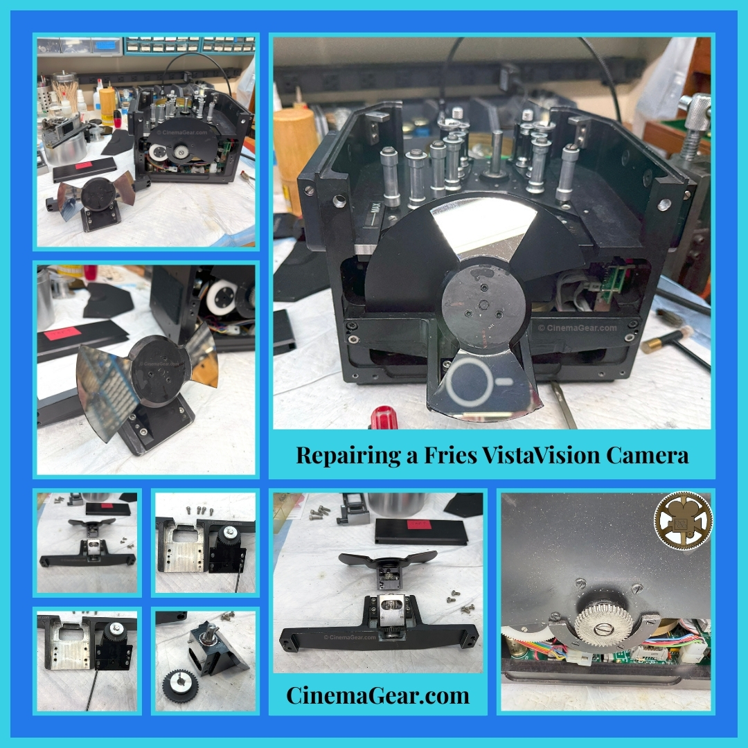 Maintenance on the Fries VistaVision Camera – CinemaGear — Blog