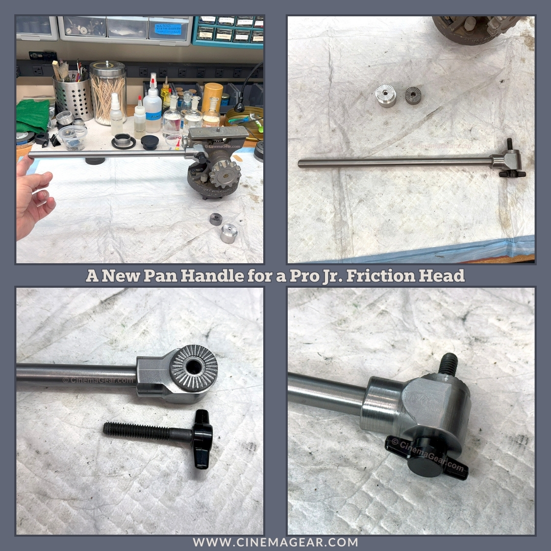 A Replacement Pan Handle for a Pro Jr. Friction Head – CinemaGear — Blog